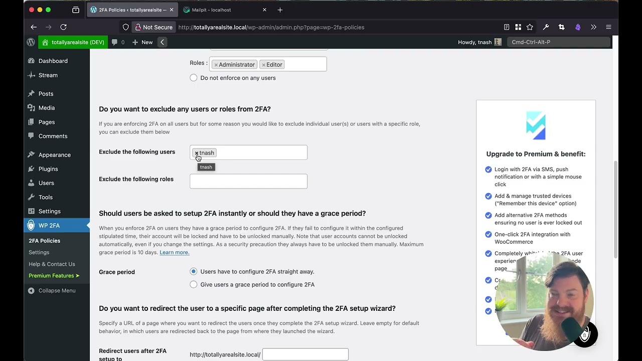WP-2FA Tutorial For WordPress