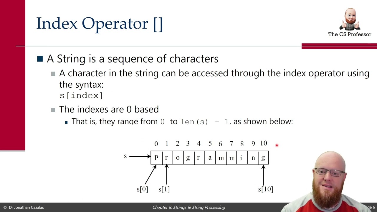 Chapter 8: String Processing in Python