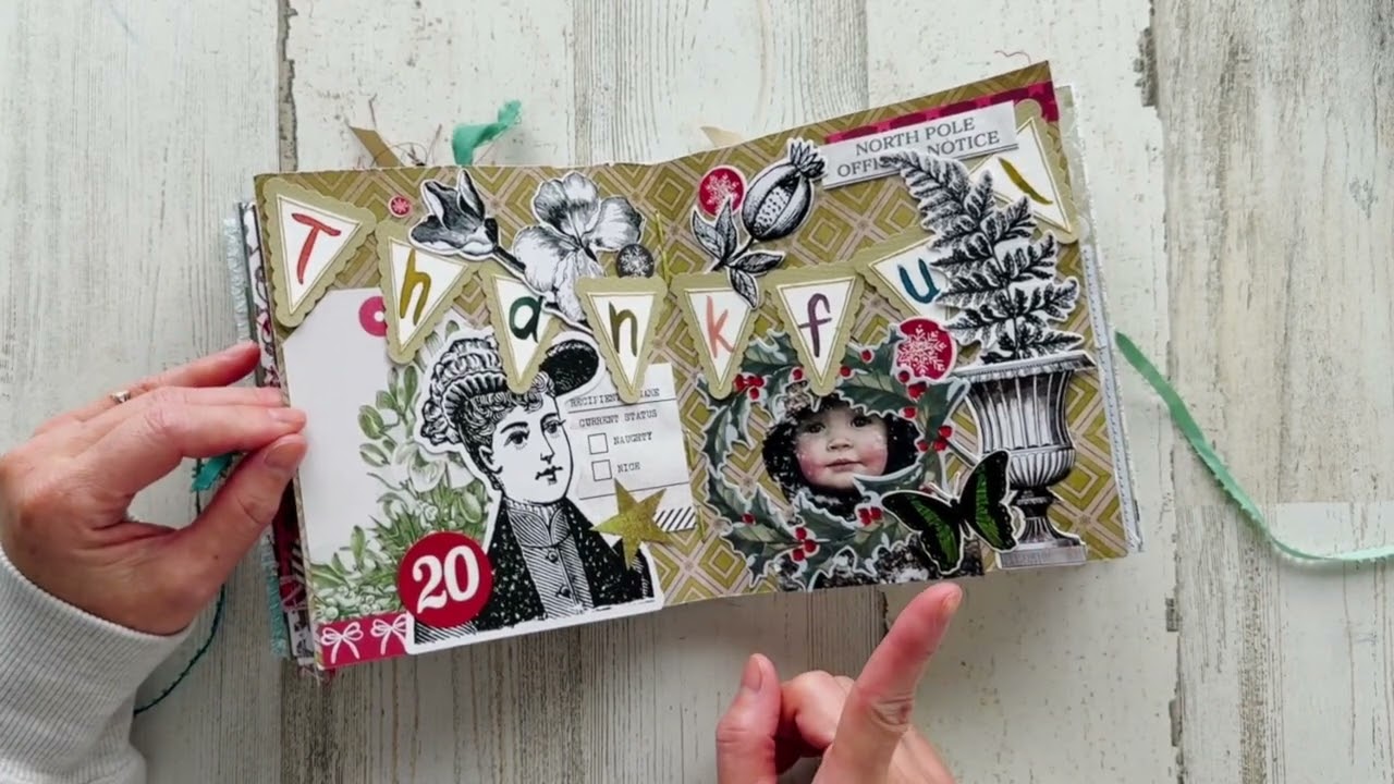 Winter Journal Challenge 2025 Flip Thru