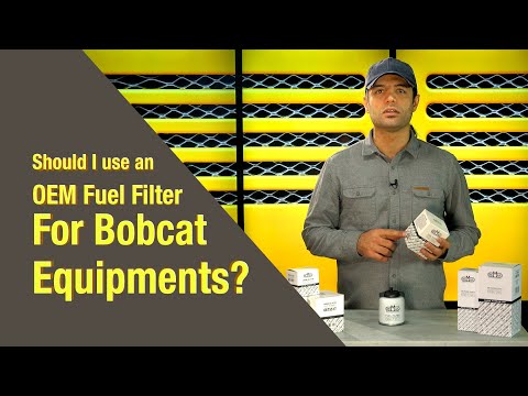 Bobcat most popular fuel filter water separator, Part number 6667352, RcMax
