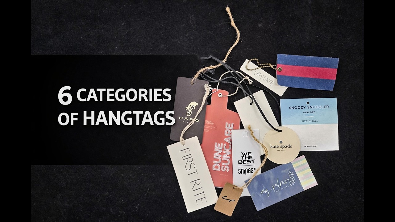 6 Categories of Custom Hangtags