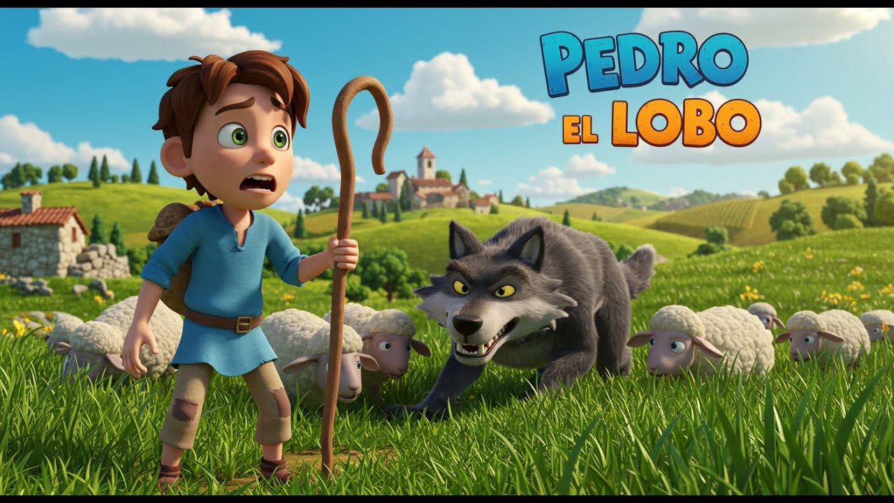 Peter and the Wolf 🐑 | The Little Lying Shepherd | Classic Children's Story in 3D