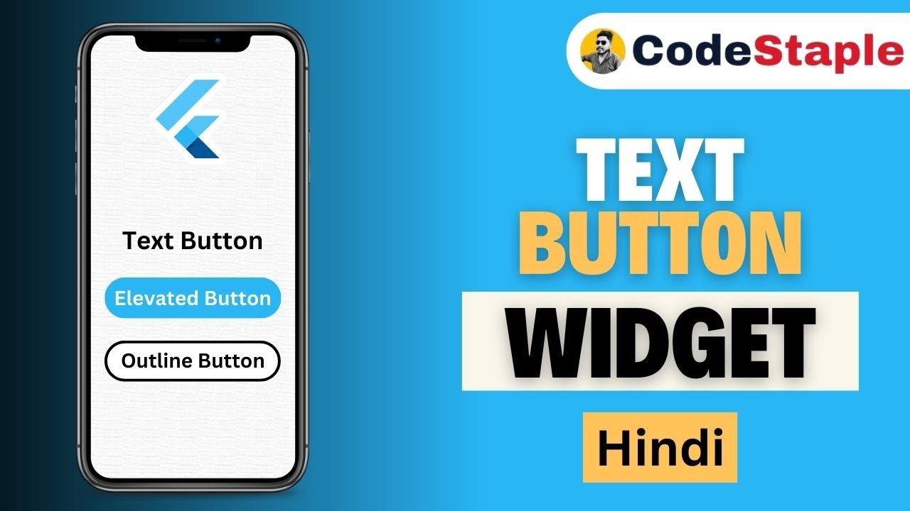 TextButton Widget in Flutter | Flutter Tutorials | #5
