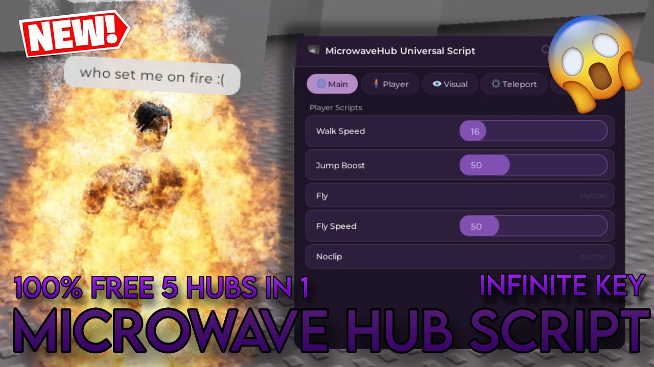 [NEW + OP] ROBLOX | Best Script Hub | Microwave Hub | 5+ Hubs In 1 | *WORKING 2026*