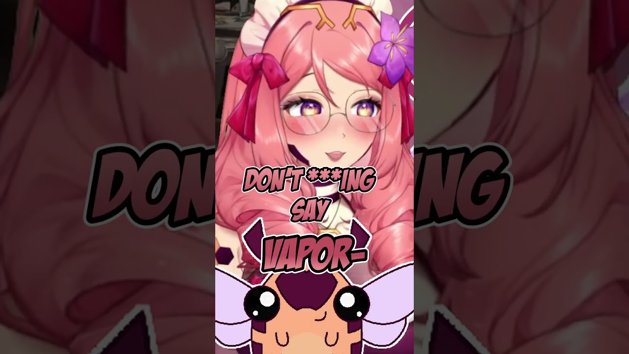She Learned The Truth About Vaporeon. #vtuberclips #vallure #vtuberen  #marasmaidmemes  #marain4k