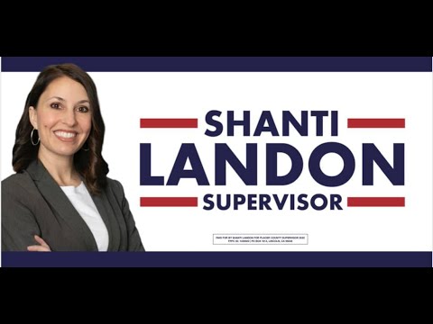 Shanti Landon For Placer County Supervisor Lincoln Promo