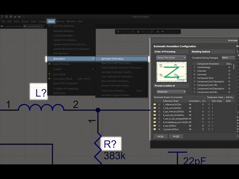 Schematic Annotation | Art of Schematic | Video Tutorials | Learn ...