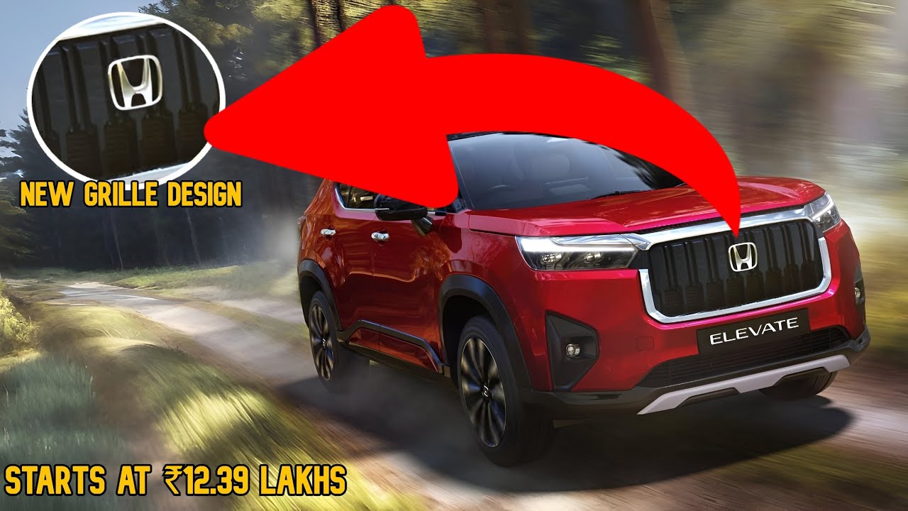 Honda Elevate Gets Styling & Interior Updates - Variants Wise Price - New Grille, New Colour & More