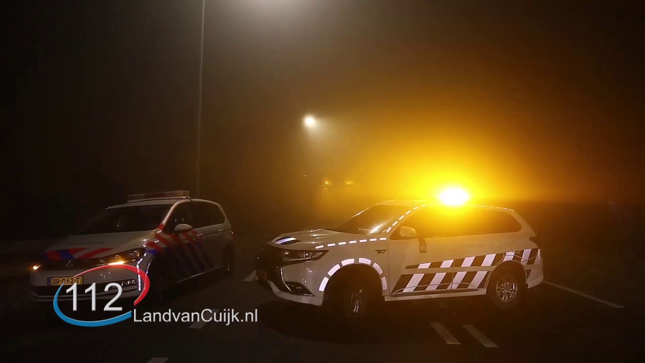 Aanvaring binnenvaartschip met een stuw op de Maas bij Grave