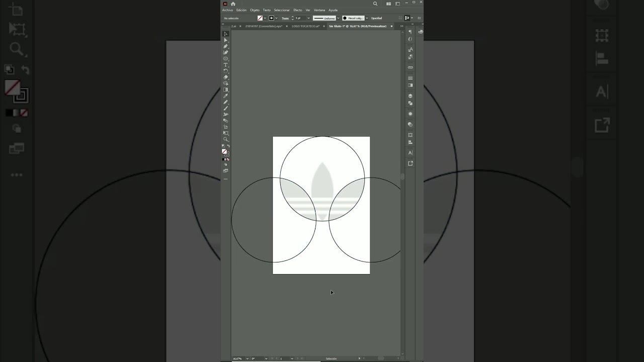 Create professional vector logos in #illustrator #graphicdesign