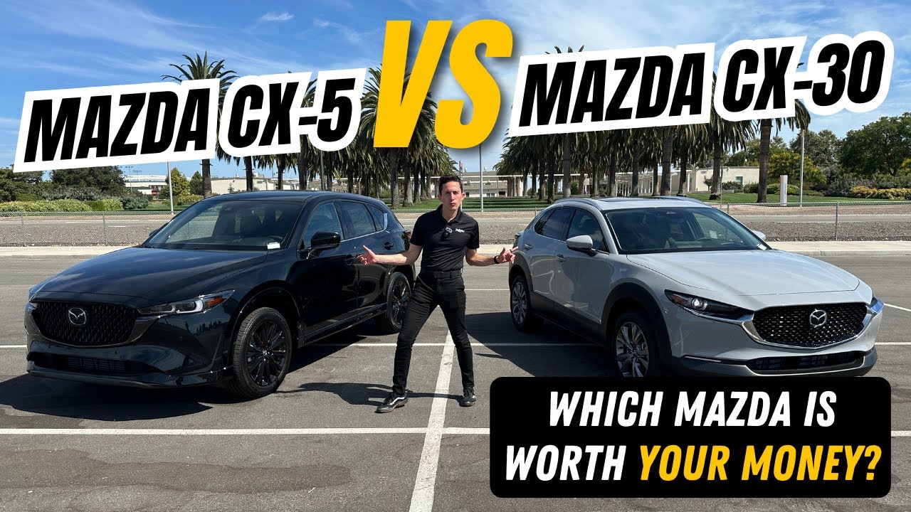 Mazda CX-5 vs CX-30 | SUV vs Crossover Walkthrough with Omar