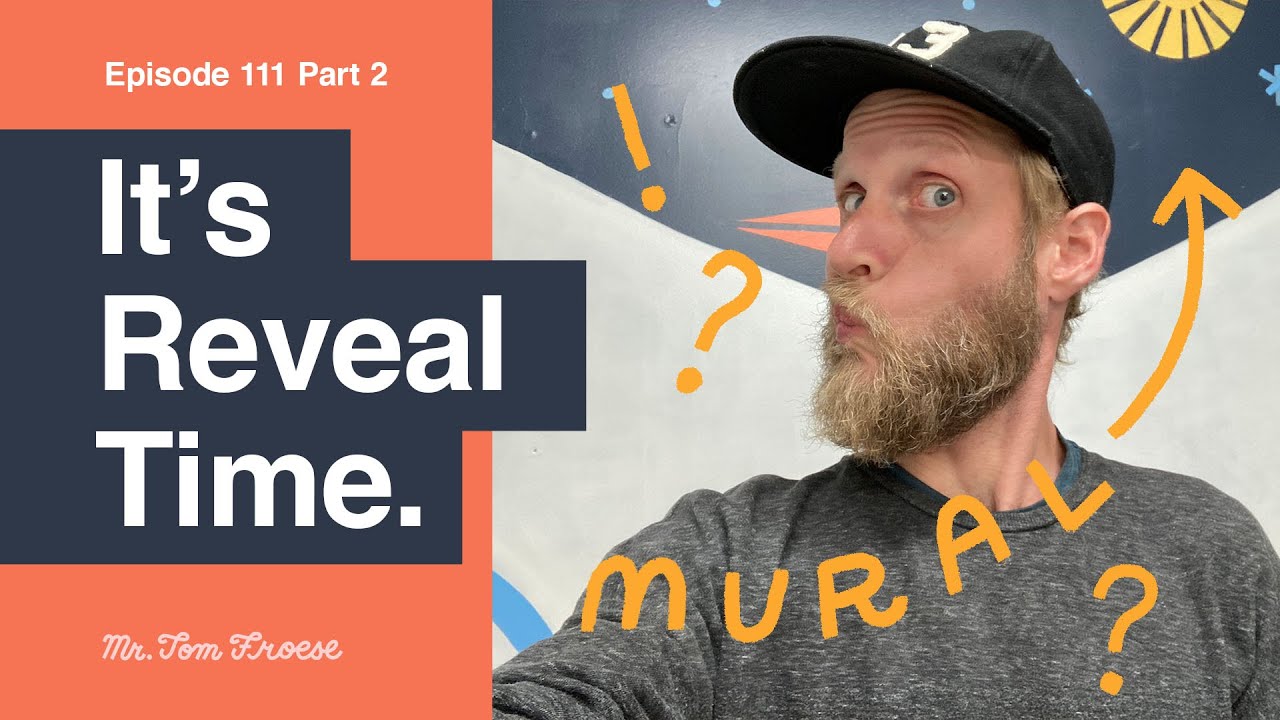 Painting a Wall Mural Part 2 - Final Reveal plus More Tips