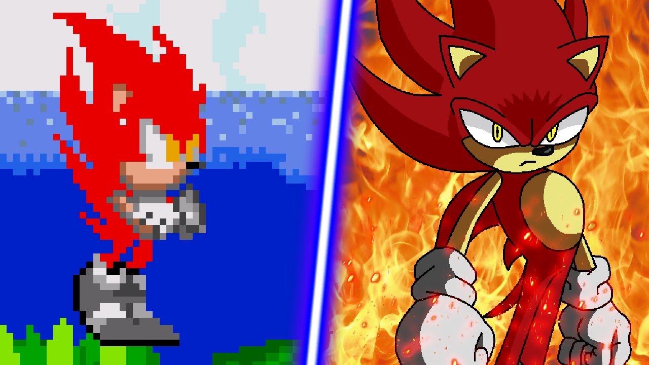Sonic 2 - Fire Sonic (Hack)