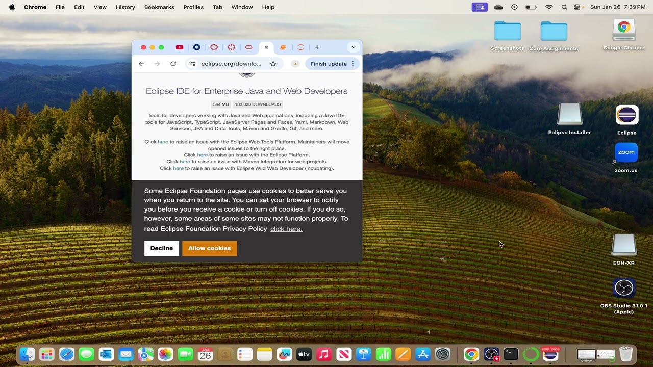 Java Programming (Assignment 1) Getting Started / Set-up