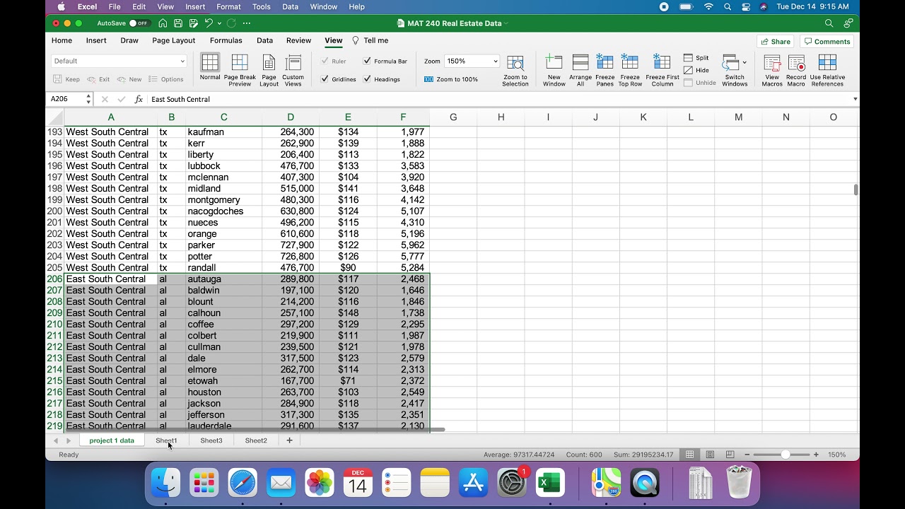 Module 2 assignment   Mat 240
