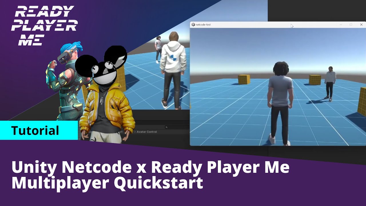 Unity Netcode x Ready Player Me - Multiplayer Quickstart