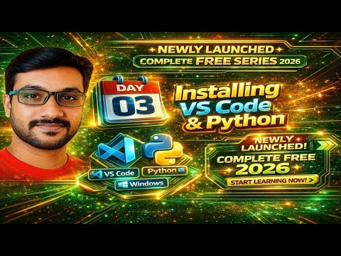 🚀 Playwright with Python From Scratch | Installing Python and VS Code ...