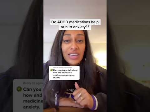 ADHD medications and anxiety. #drsasha #adhd #shorts