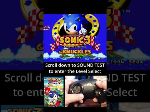 Sonic 3 & Knuckles - Level Select and Debug Mode