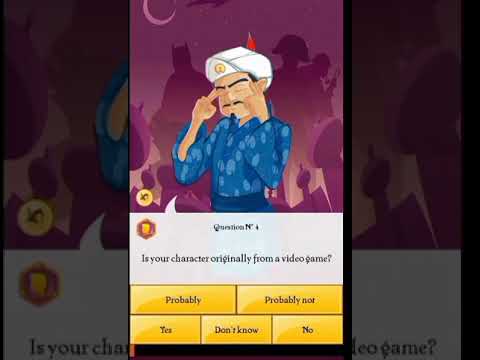 Akinator's girlfriend revealed ๐#shorts