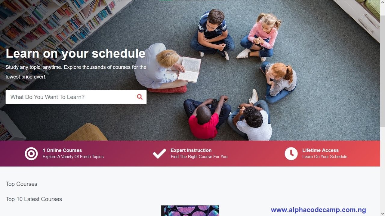 Online Learning Management System in PHP