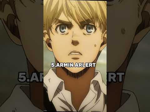 TOP 5 FAN FAVOURITE CHARACTERS IN [ATTACK ON TITAN]