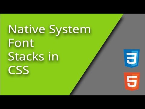 Learn Native System Font Stacks in CSS - Mind Luster