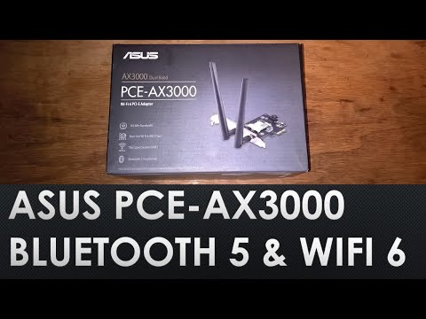 ASUS PCE-AX3000 Bluetooth 5 & Wifi 6 Adapter