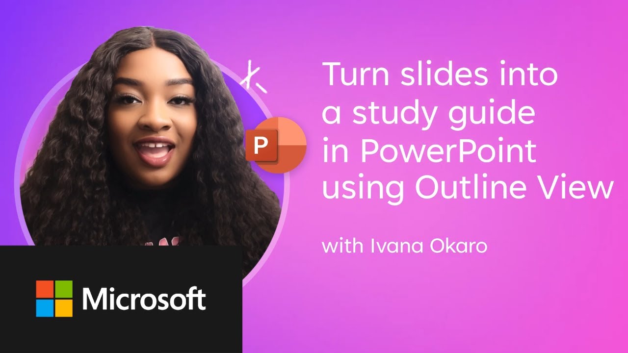 Microsoft Create: Turn PowerPoint slides into a study guide