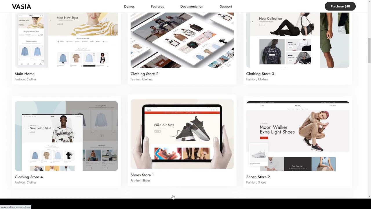 Vasia - Multipurpose eCommerce WordPress Theme ecommerce multipurpose ecommerce