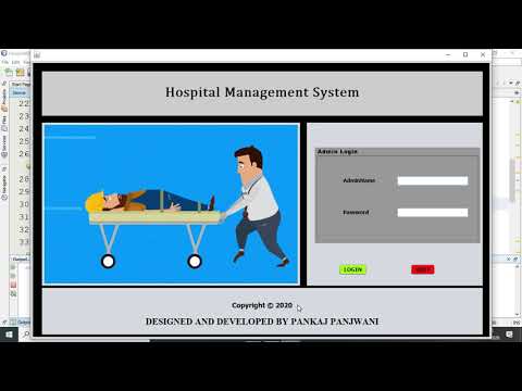 Learn 2 Java Netbeans | Hospital Management System | Java swing | Hindi ...