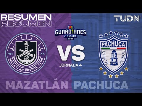 Resumen y goles | Mazatlán vs Pachuca | Torneo Guard1anes 2021 MX - J4 | TUDN