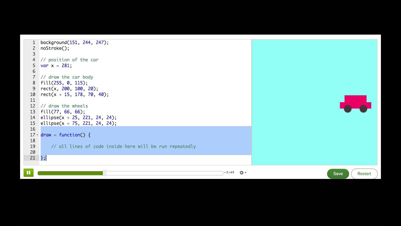 Making animations | Computer Programming | Khan Academy