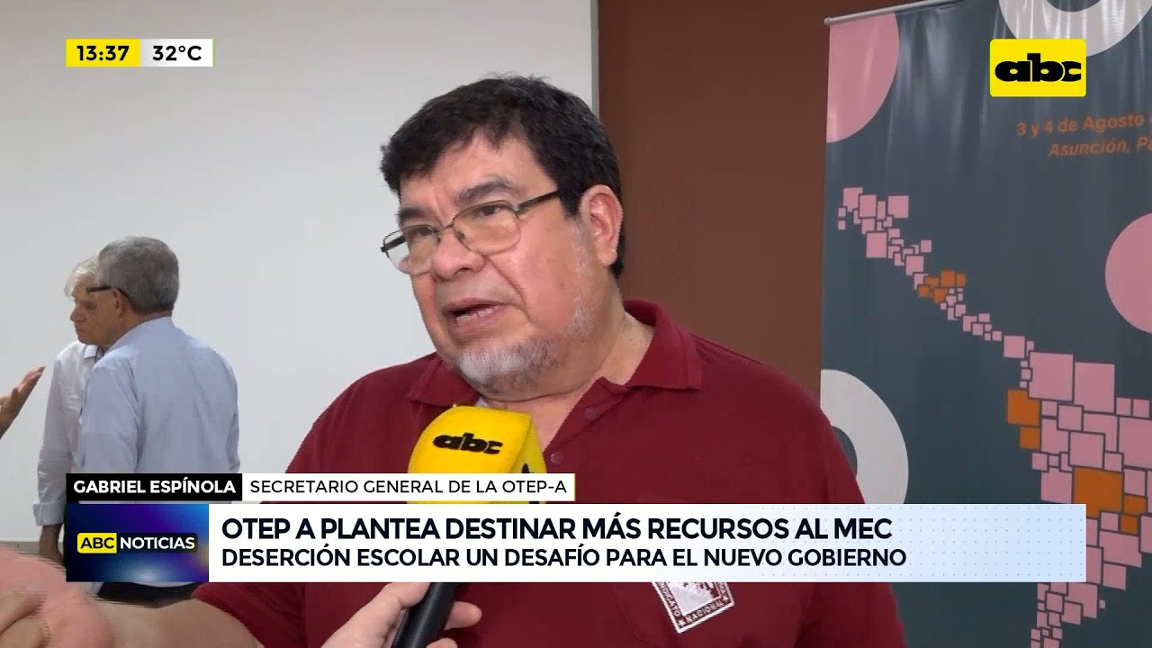 Traspaso de mando: OTEP-A plantea destinar más recursos al MEC