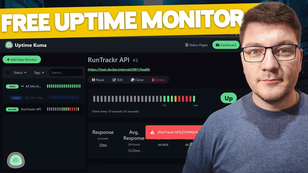 Monitoring .NET APIs and Microservices for Free (Uptime Kuma)
