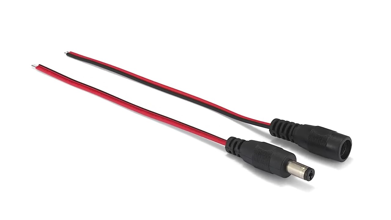 DC power pigtail cable manufacturing process