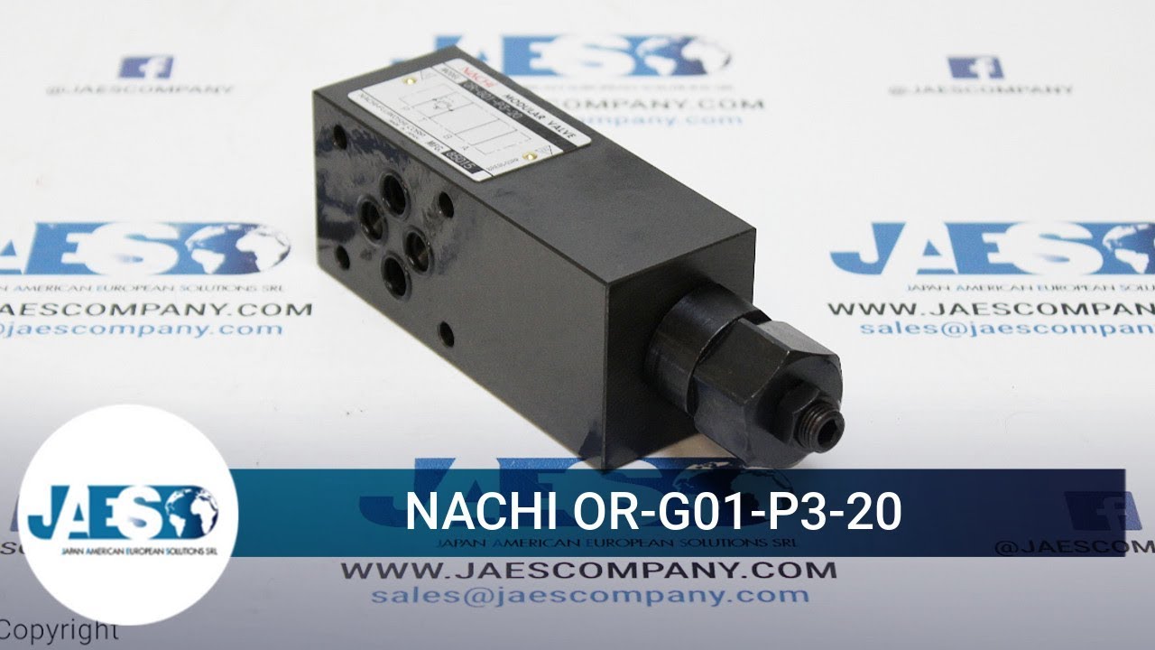 NACHI OR-G01-P3-20 - Modular valve - Vàlvula modular - モジュラーバルブ