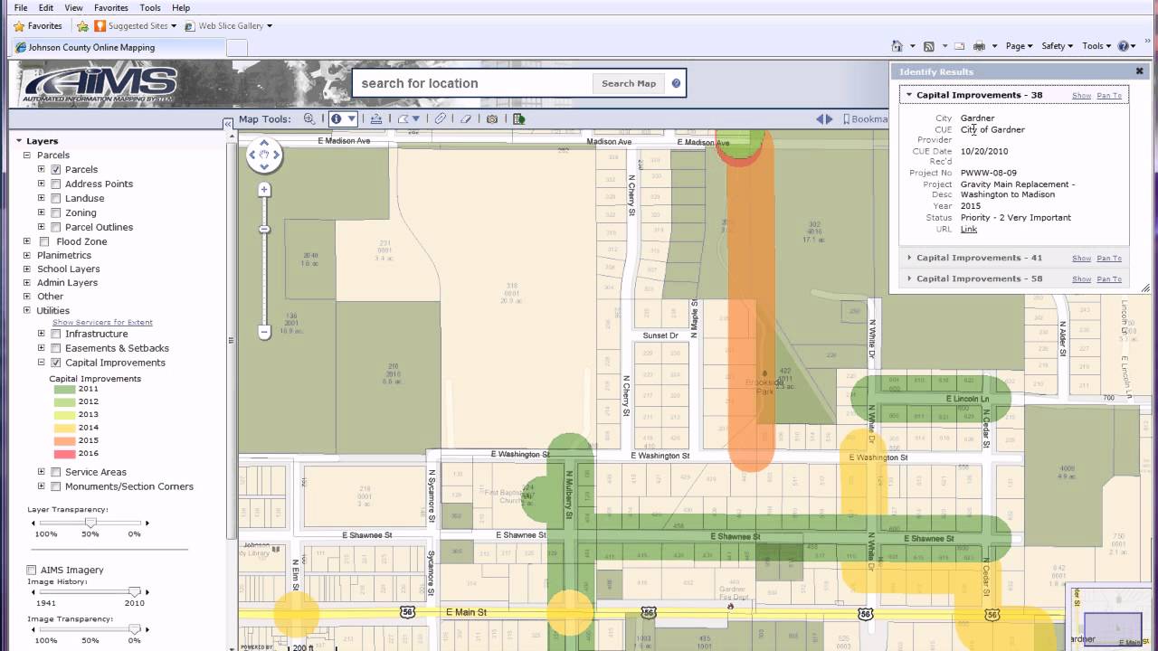 Johnson County Online Mapping - Utility Viewer
