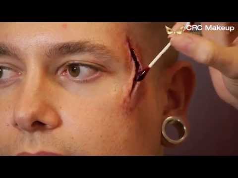 Easy Special Effects Wound tutorial - CRC Makeup