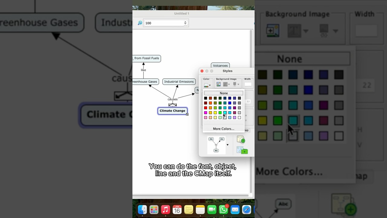 Creating a concept map using ￼CMap Tools #study #students #tutorial