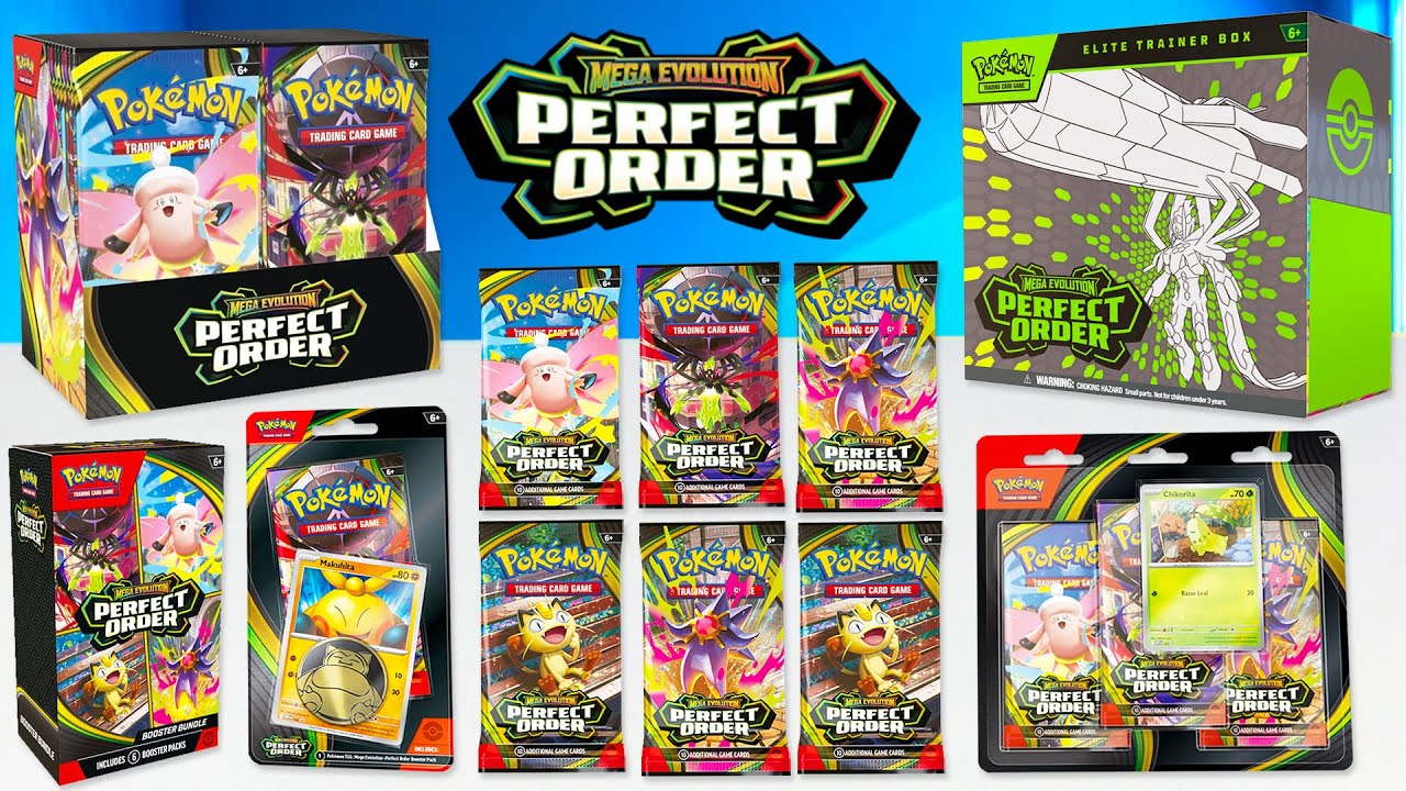 I Opened EVERY PERFECT ORDER Pokémon Product (WORTH IT?)