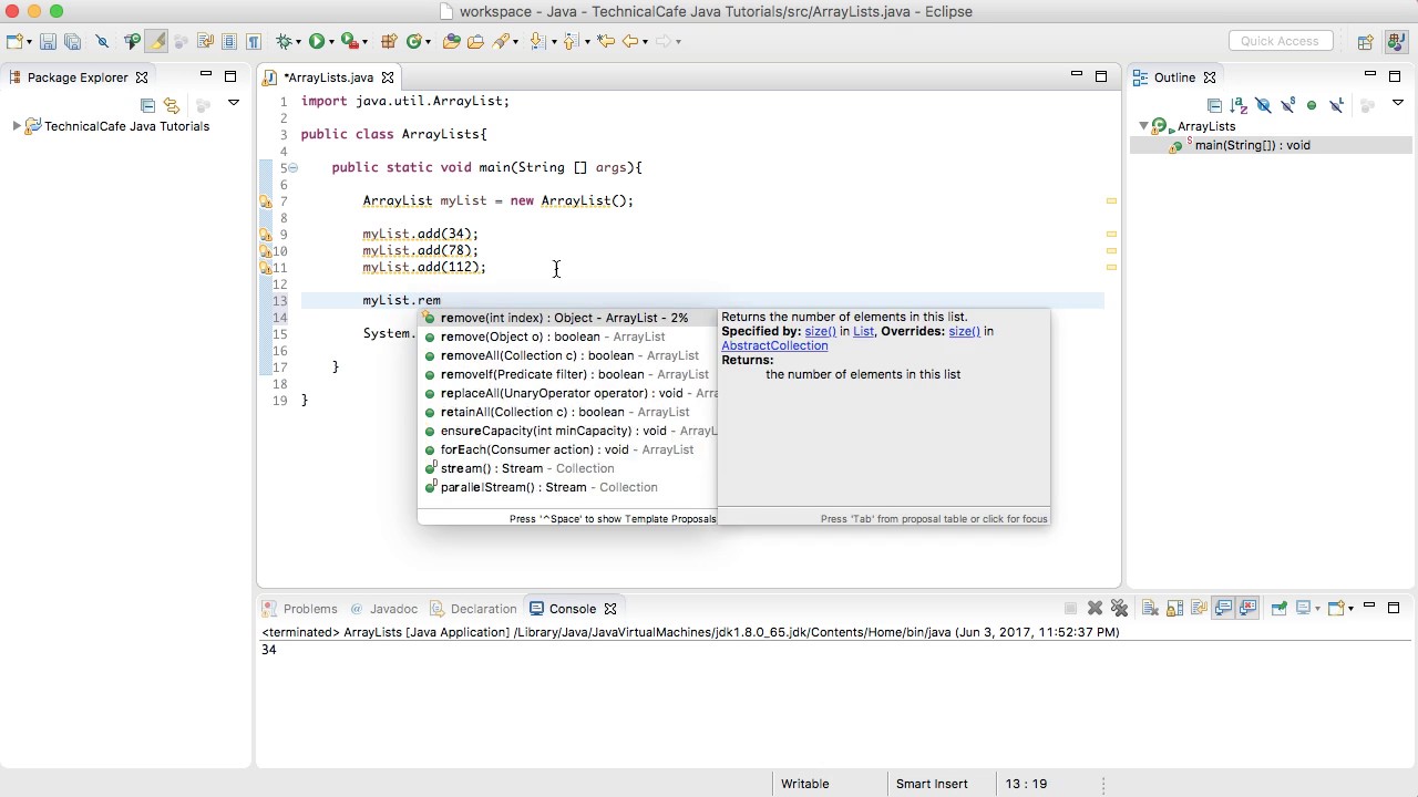 Java Tutorial 22 - ArrayLists