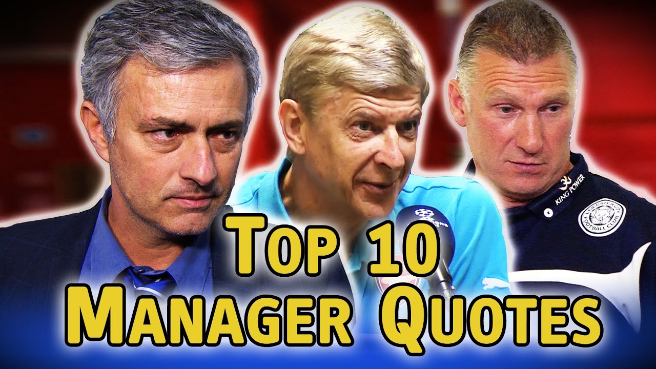 Top 10 Greatest Manager Quotes of 2014/15