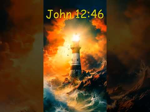 Jesus is the Lighthouse! (Bible Verse: John 12:46)
