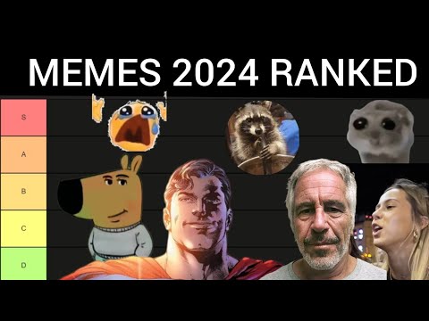 2024 MEMES (TIER LIST)