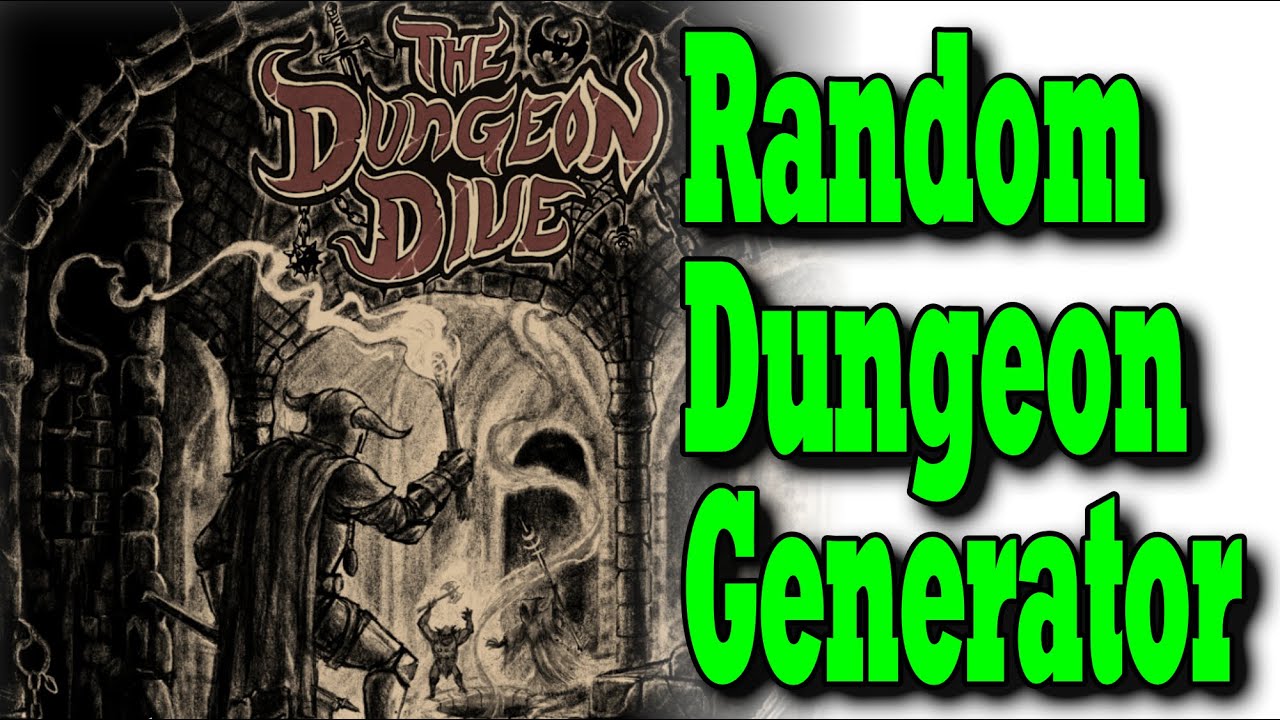 The Dungeon Dive Random Dungeon Generator