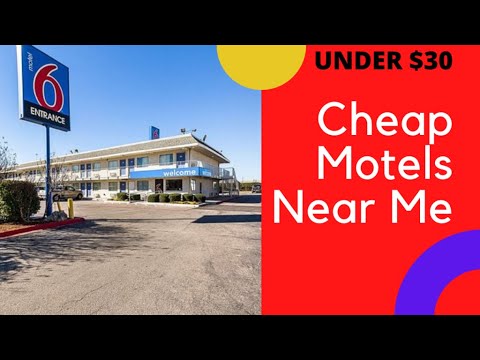 Top 10 Cheap Motels Near Me for Tonight Under $30 [Find Here]