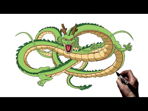 How to Draw Shenron From Dragon Ball Z – I'm Youtuber – Follow my ...