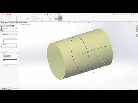 SolidWorks Tutorial to Learn How to Create Part Configurations