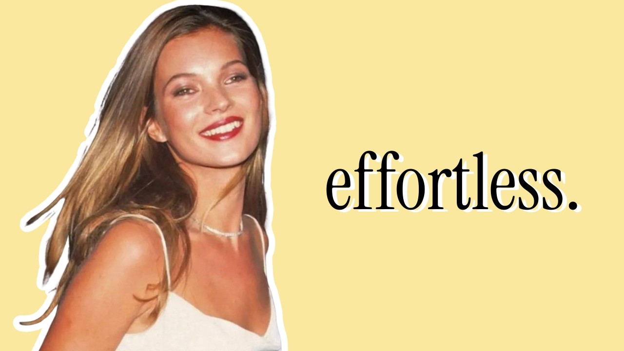 Kate Moss's Secret to Effortless Cool (And How to Copy It)